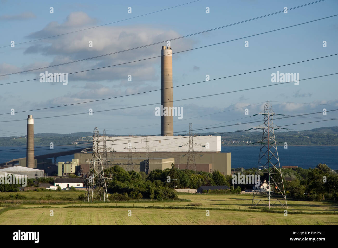 Kilroot Power Station, County Antrim, Northern Ireland Stock Photo - Alamy
