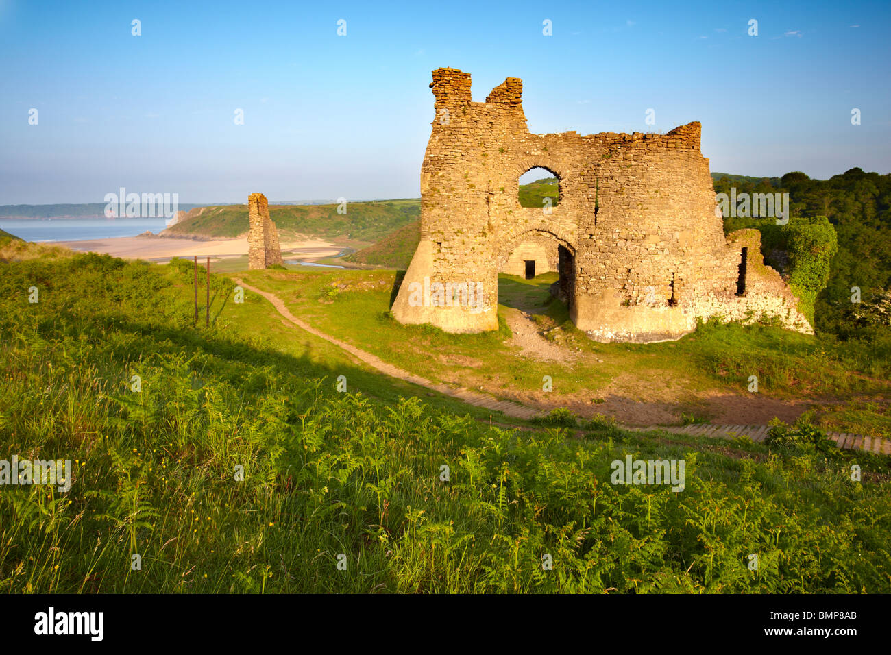 View pennard castle hi-res stock photography and images - Alamy