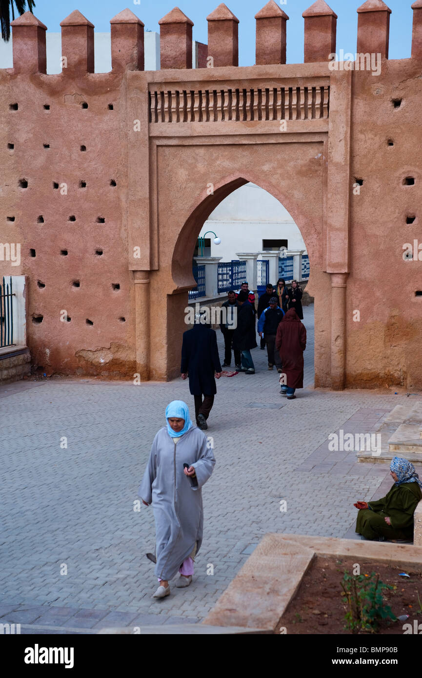 Gate of Bab el Kasba, Oujda, Oriental region, Morocco Stock Photo - Alamy