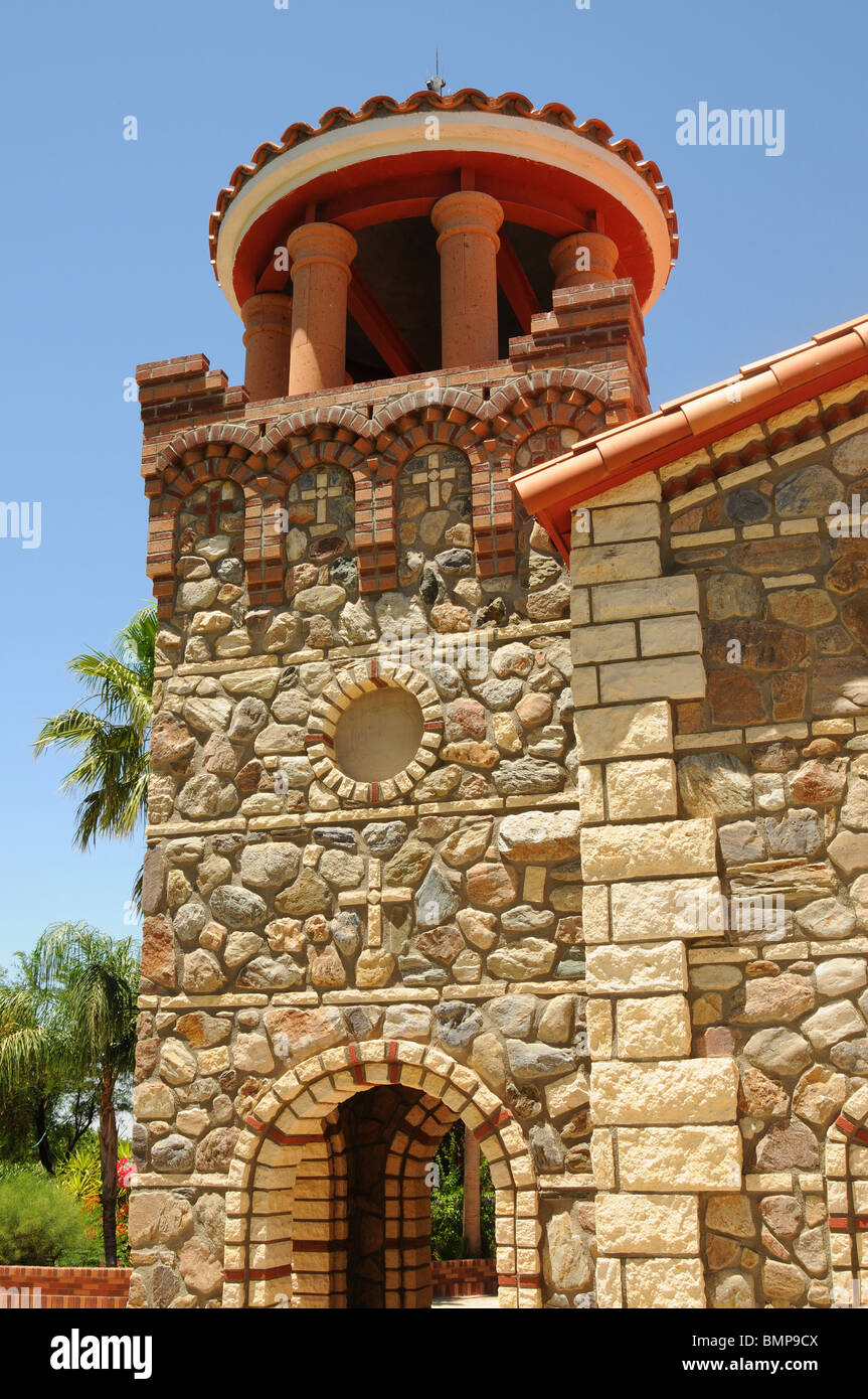 Greek Orthodox church St. Elijah at St. Anthony's Monastery in Arizona ...