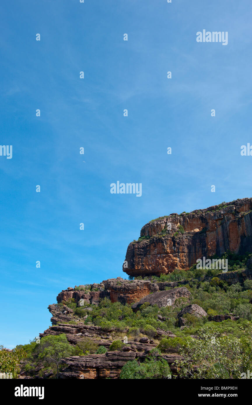 The famous sandstone escarpment at Kakadu National Park Northern ...
