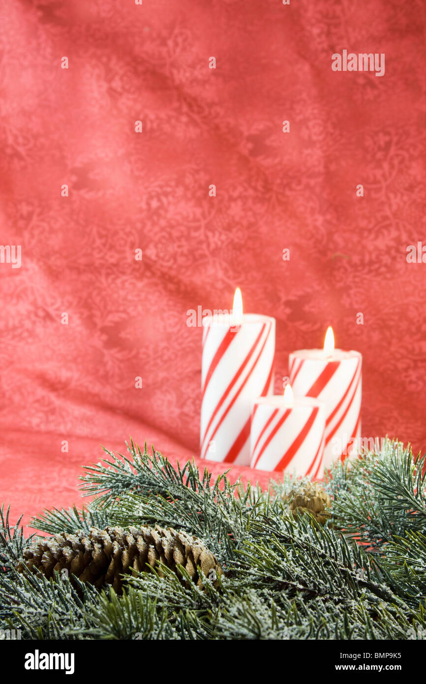 Candle garland hi-res stock photography and images - Alamy