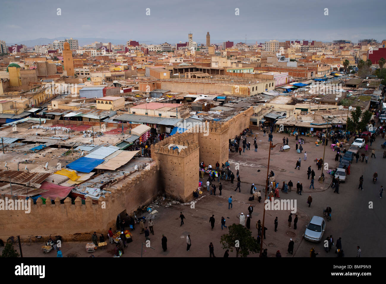 Sidi Abdelwahab gate between medina and Joutia d'Oujda square, Oujda ...