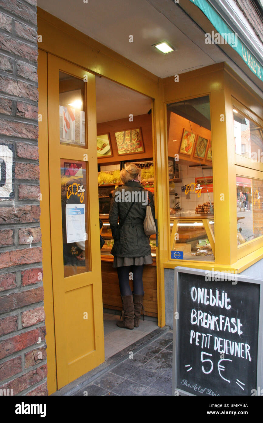 Store in Bruges, Flanders, Belgium. Europe Stock Photo - Alamy