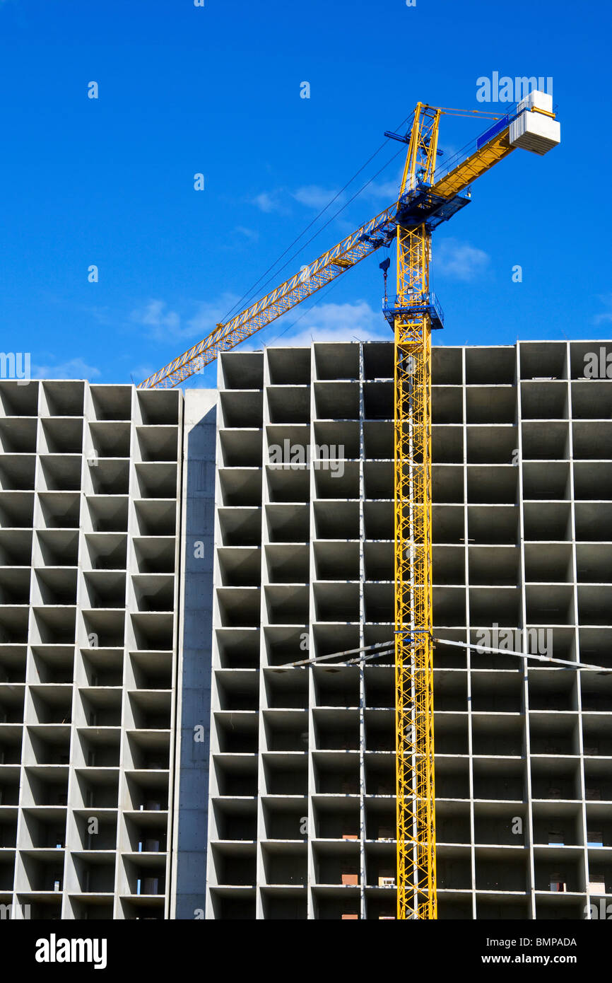 Construction of apartment houses Stock Photo - Alamy