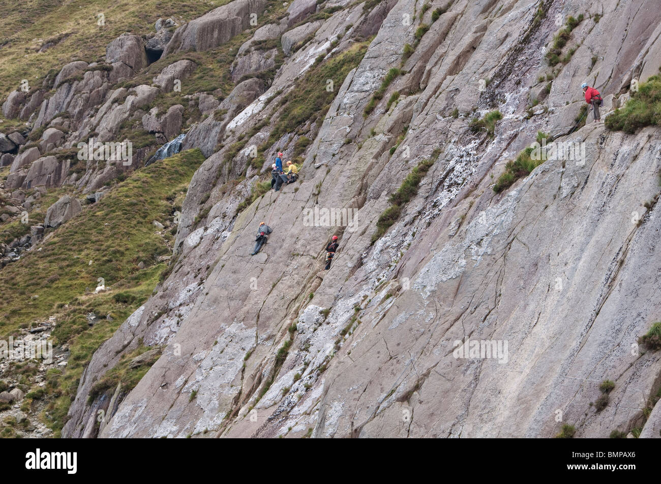 Rock climbing sheer rock face hi-res stock photography and images - Alamy