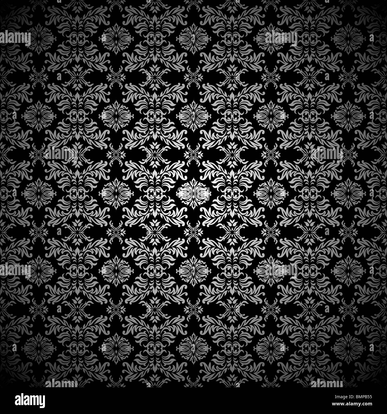 Silver pattern Black and White Stock Photos & Images - Alamy