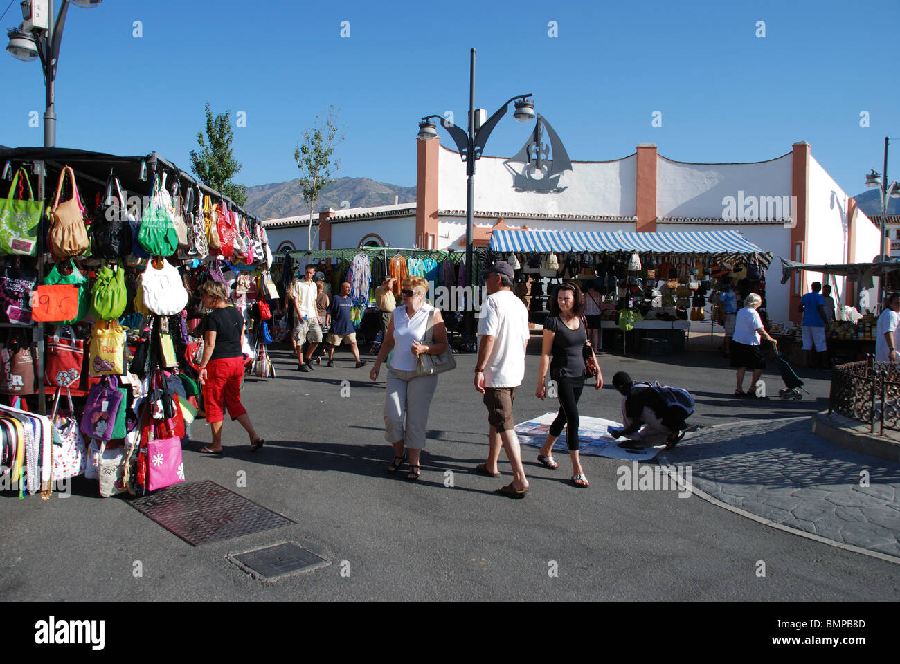 Outdoor market fuengirola hi-res stock photography and images - Alamy