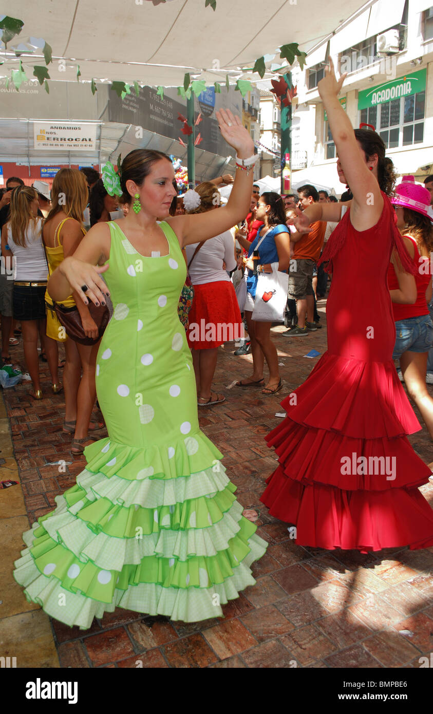 Malaga city flamenco dress hi-res stock photography and images - Alamy