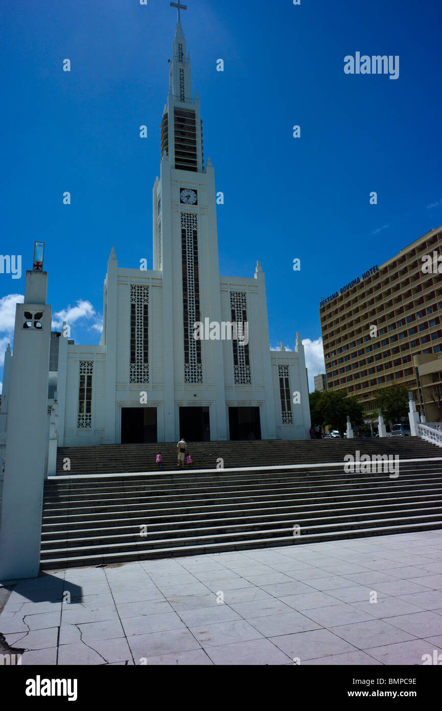 The Nossa Senhora da Conceição Cathedral in Maputo, Mozambique Stock ...