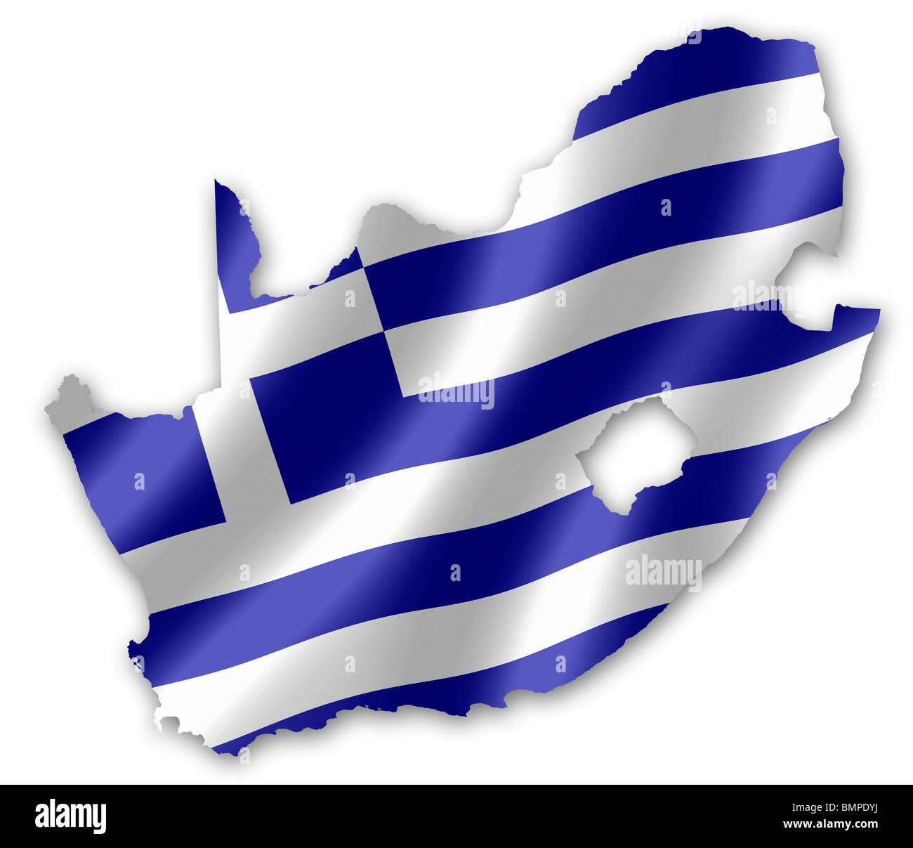 2010 map of greece hi-res stock photography and images - Alamy