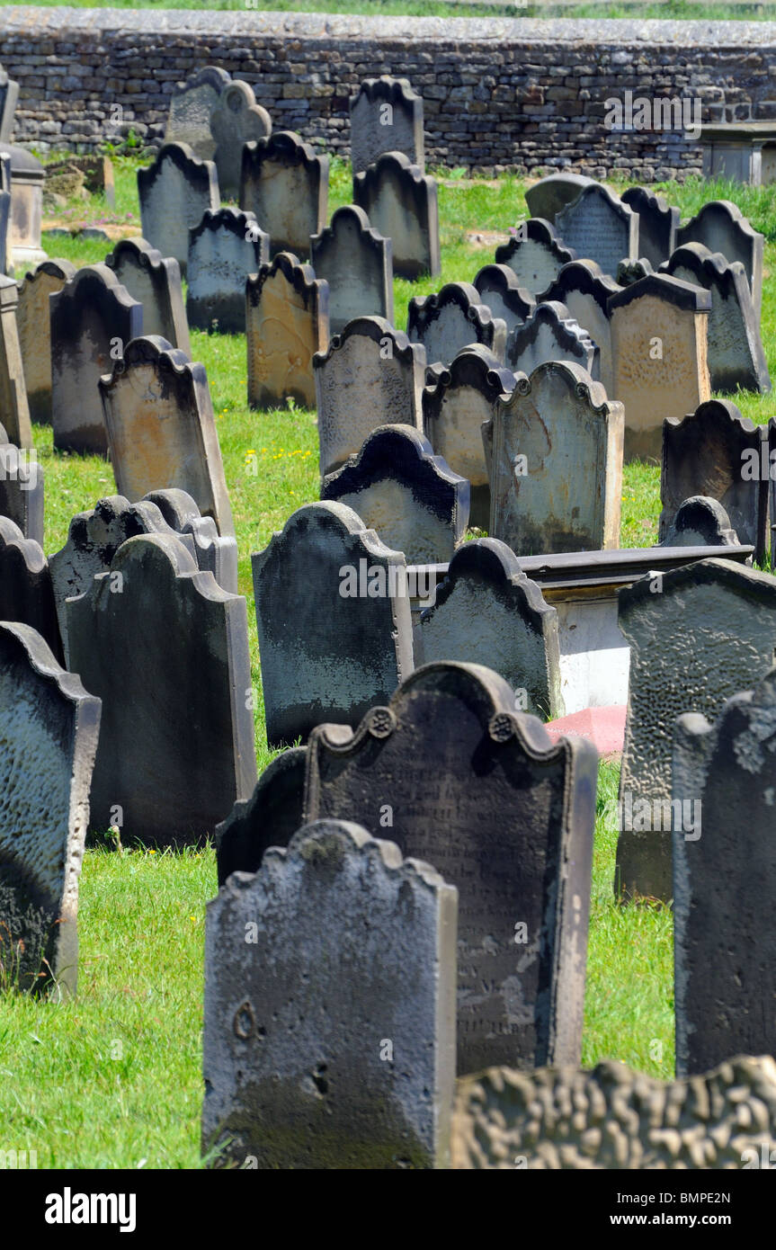 Whitby Graveyard North Yorkshire England Stock Photo - Alamy