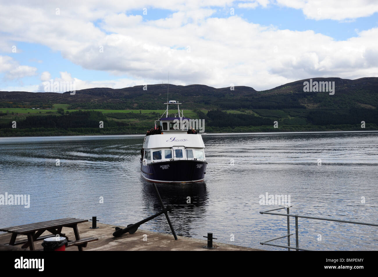 Jacobite Loch Ness Cruises Stock Photo - Alamy
