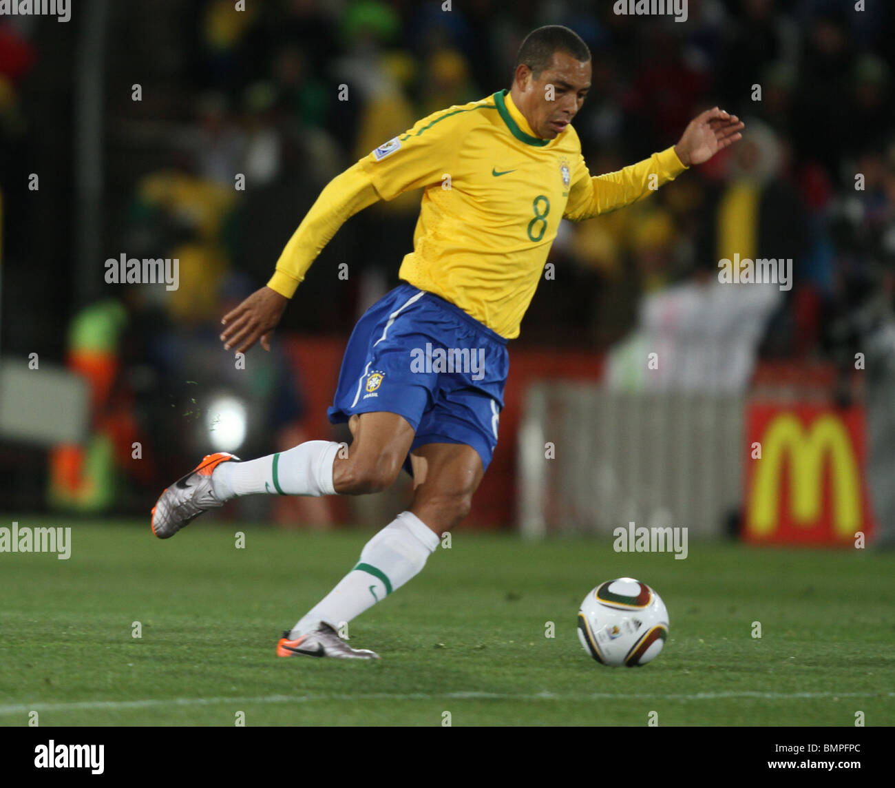 GILBERTO SILVA BRAZIL ELLIS PARK JOHANNESBURG SOUTH AFRICA 15 June 2010 ...