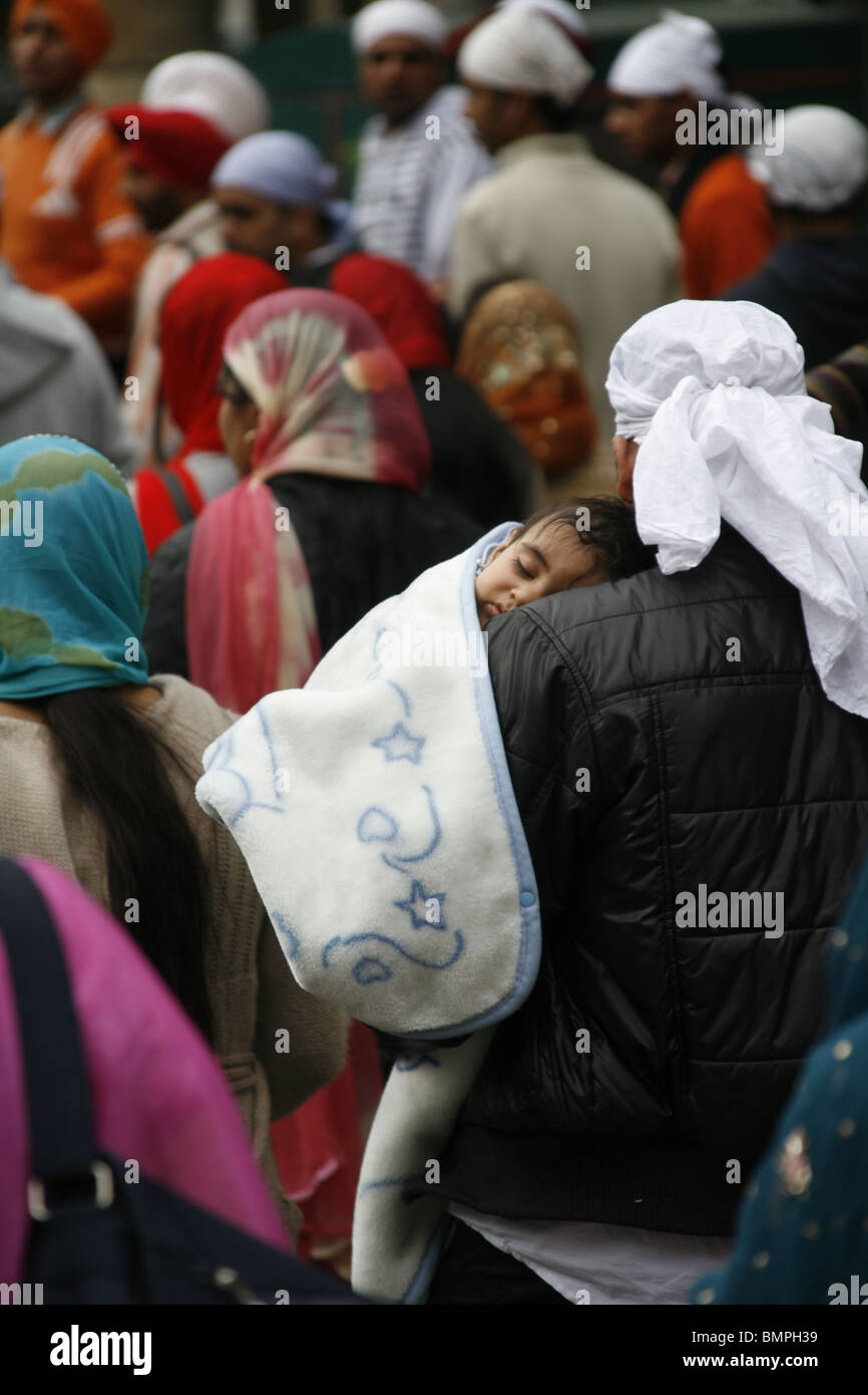 Sikh baby ceremony hi-res stock photography and images - Alamy