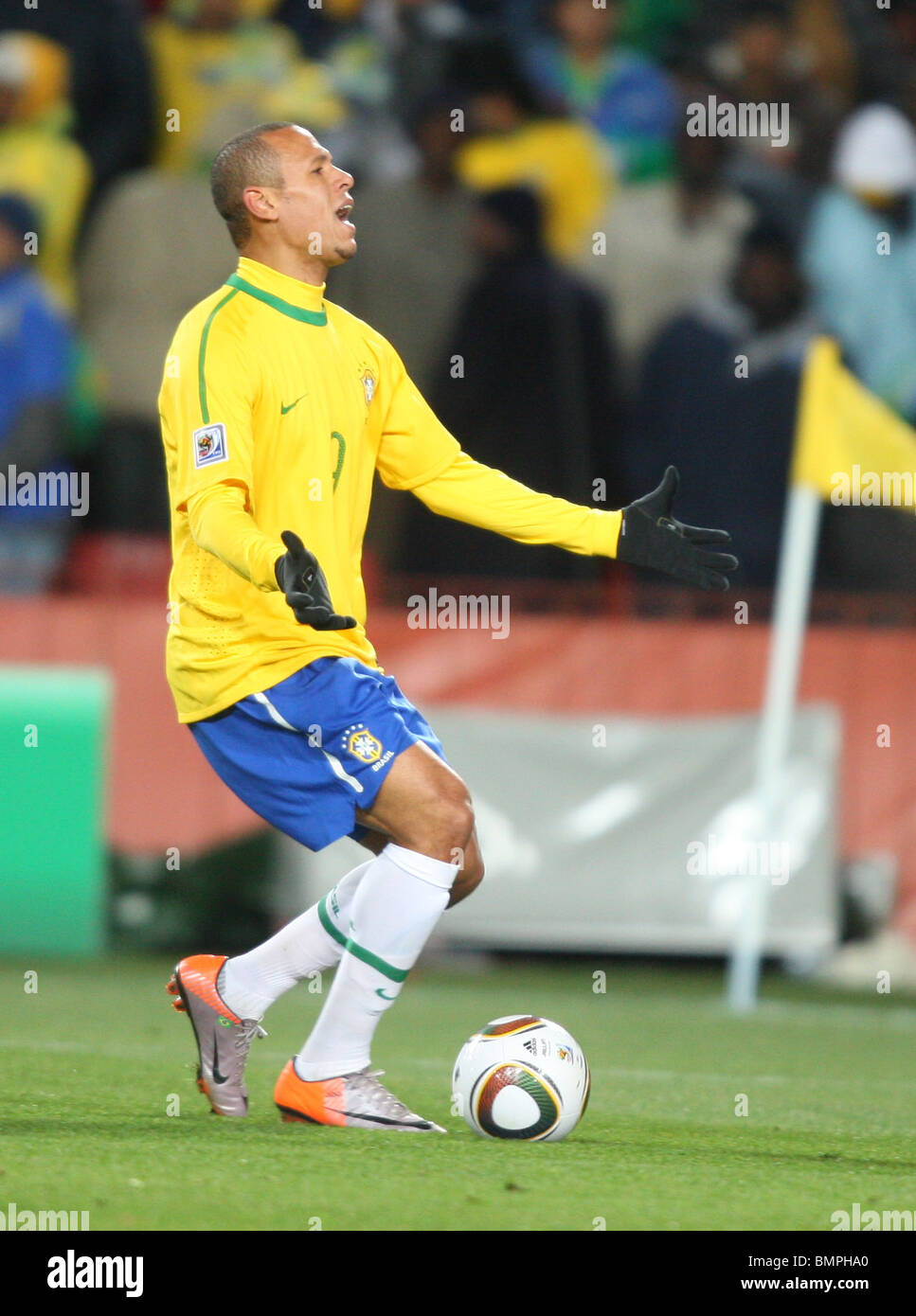 LUIS FABIANO BRAZIL ELLIS PARK JOHANNESBURG SOUTH AFRICA 15 June 2010 ...