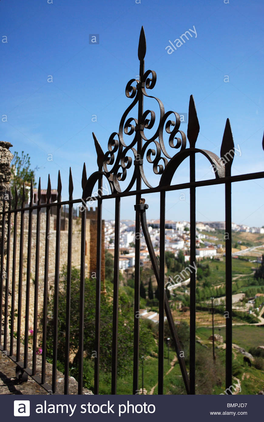 Spanish Style Wrought Iron Fence