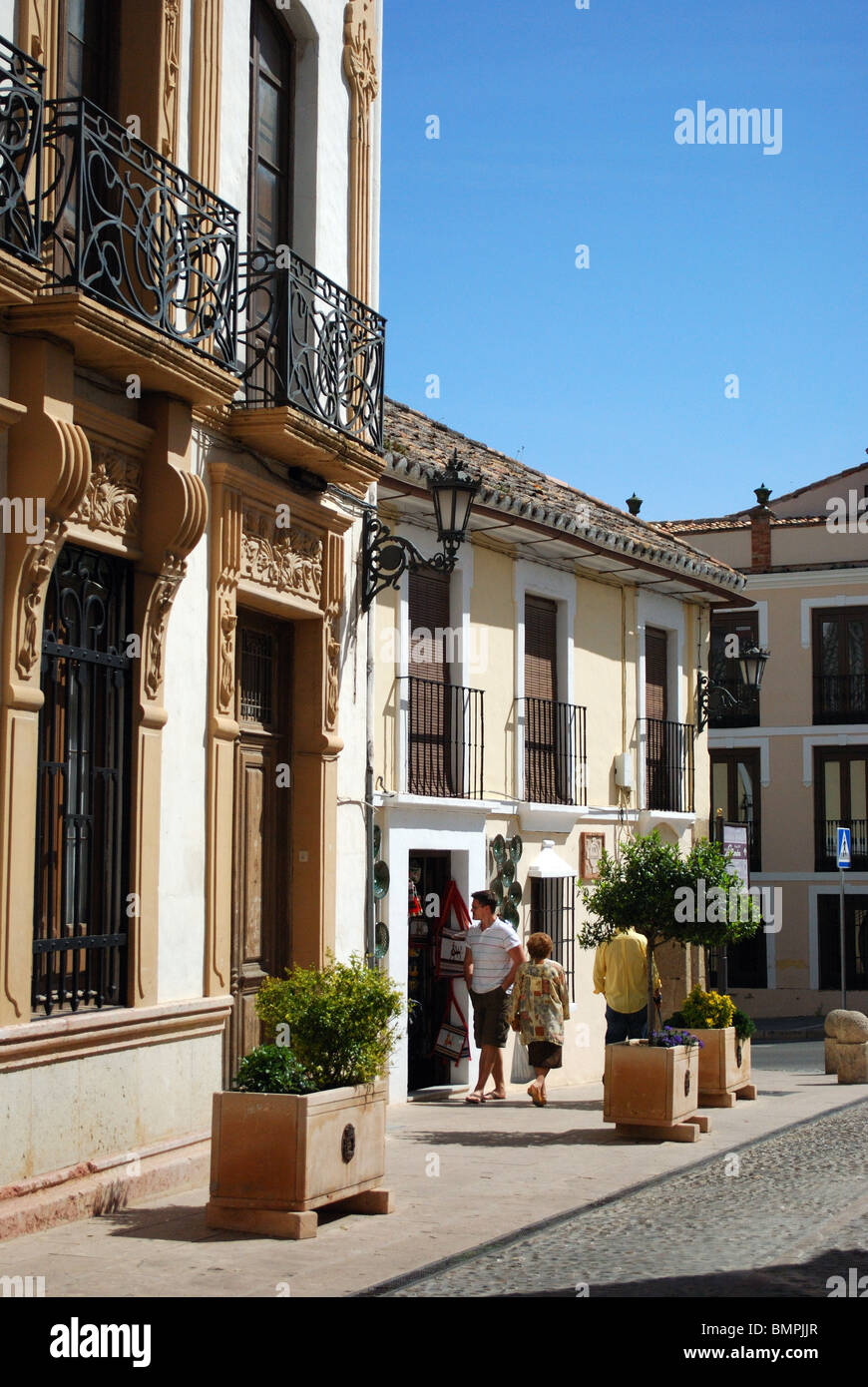 Shopping street in ronda spain hi-res stock photography and images - Alamy