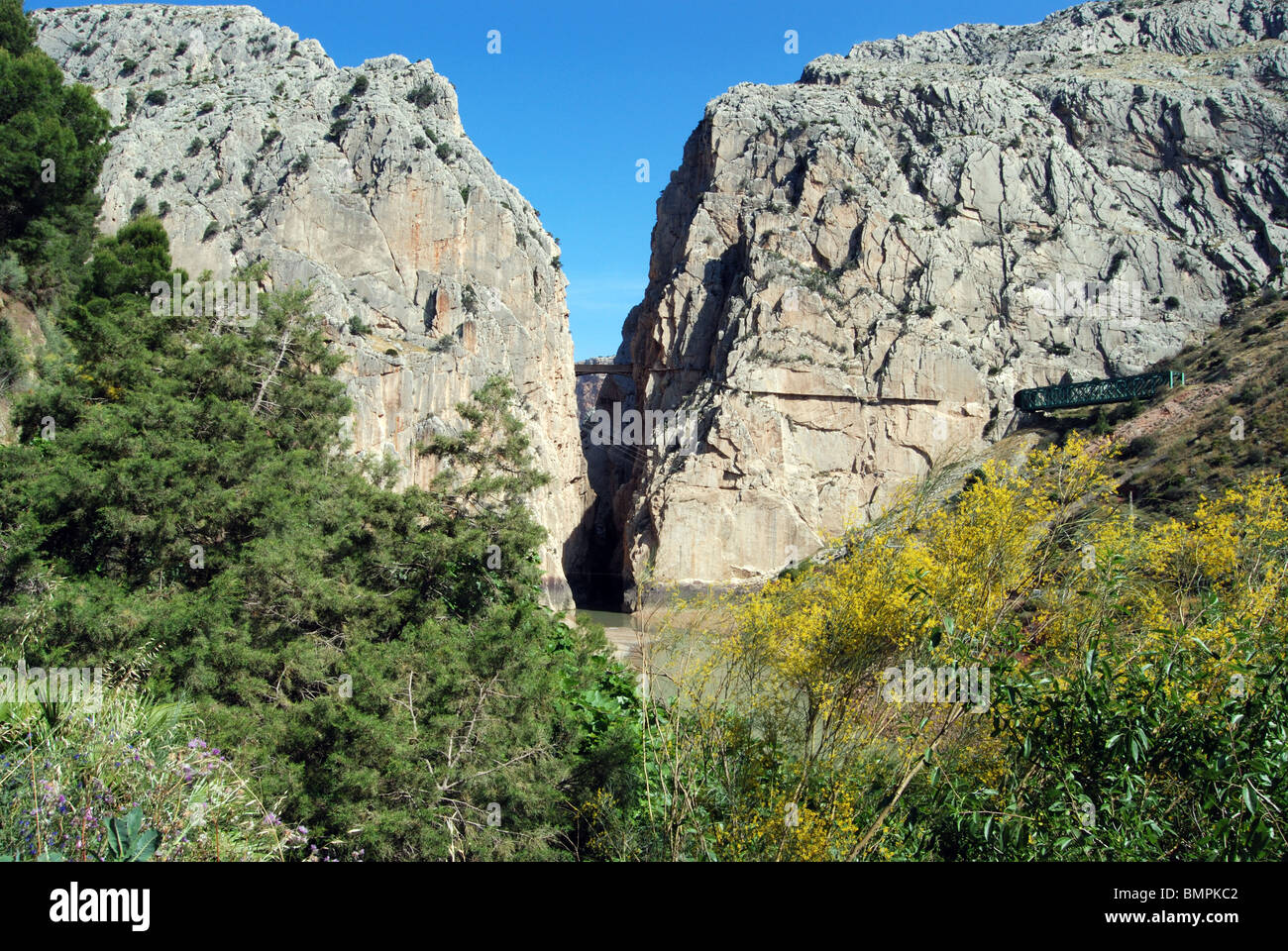 Chorro Gorge, El Chorro, Garganta del Chorro, Malaga Province ...