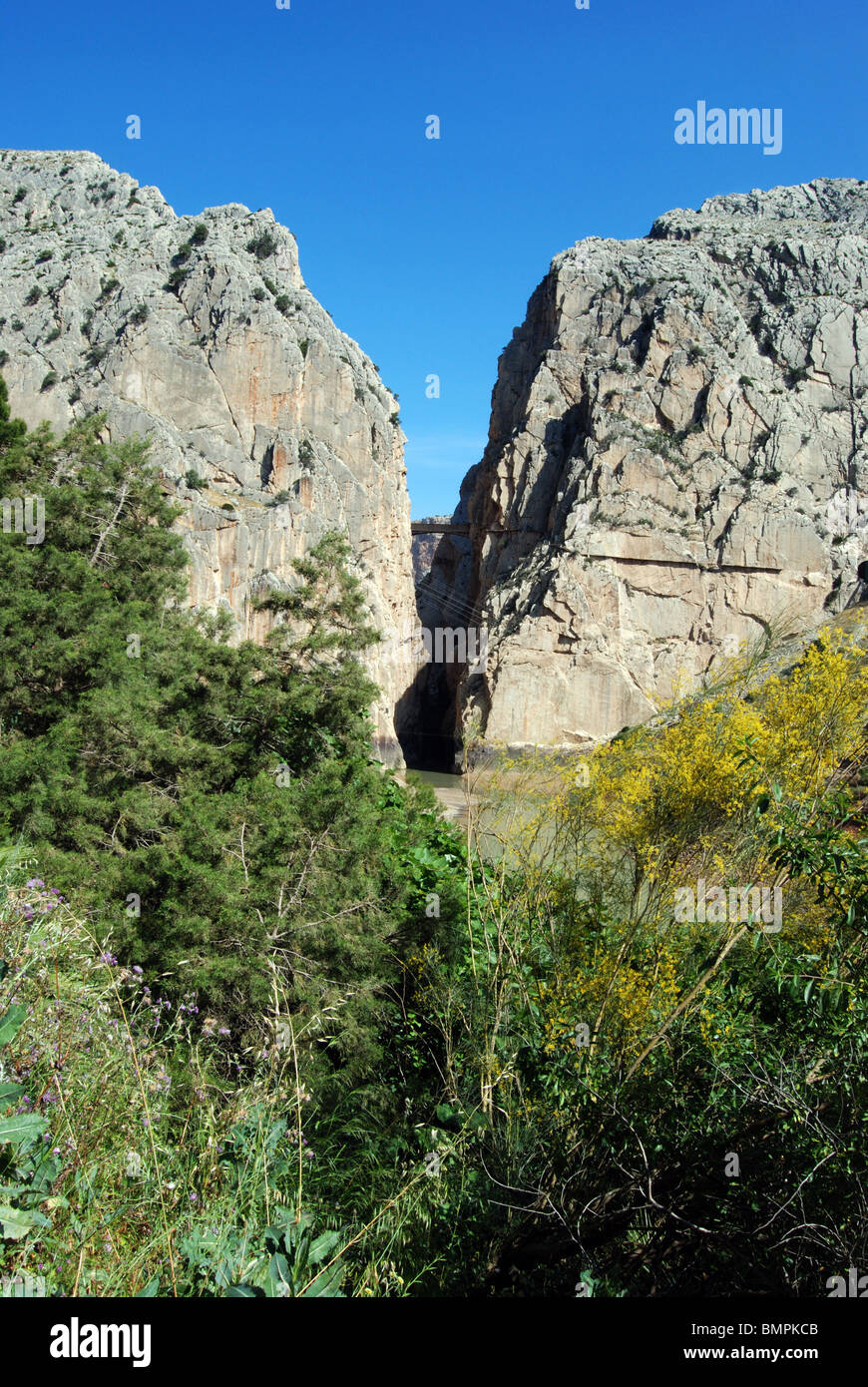 Chorro Gorge, El Chorro, Garganta del Chorro, Malaga Province ...