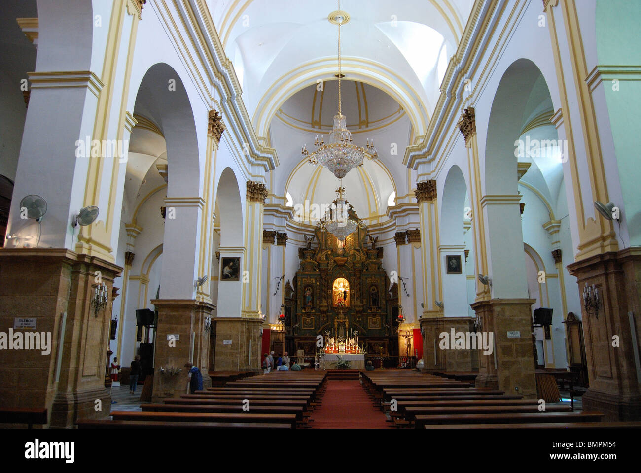Church interior (Iglesia Santa Maria de la Encarnacion), Marbella ...