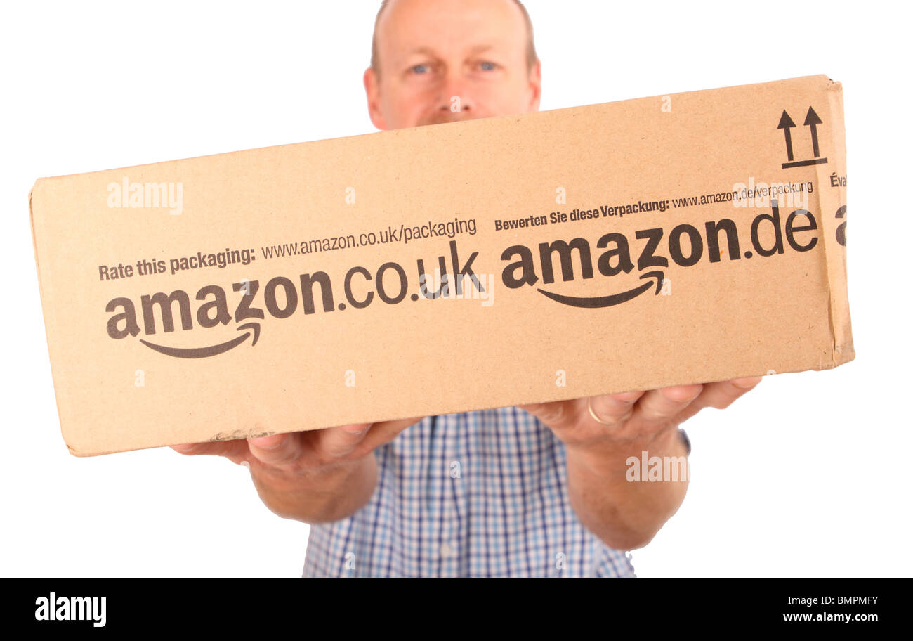 Amazon delivery man hi-res stock photography and images - Alamy