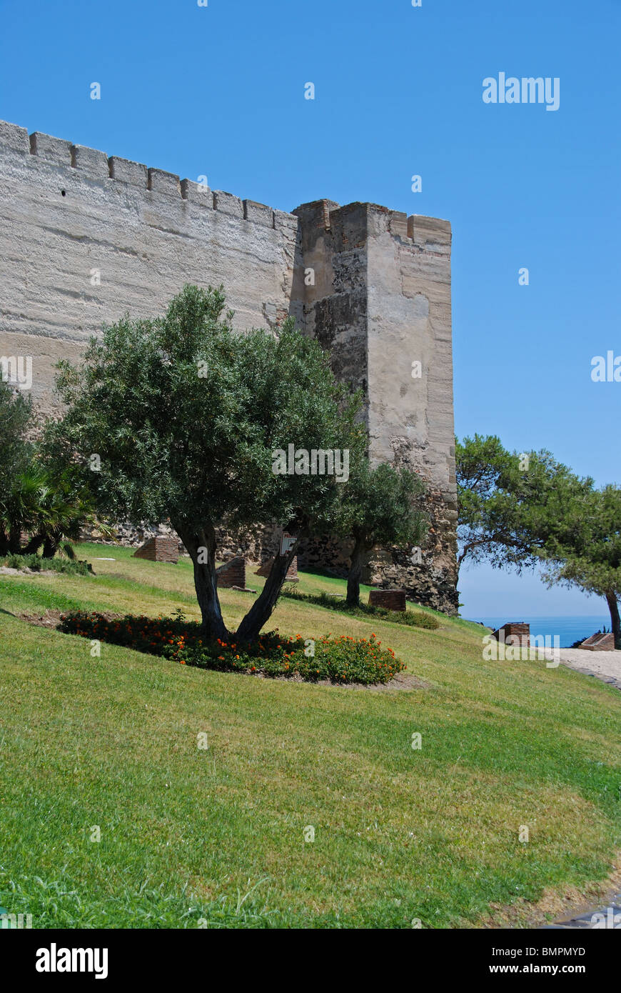 Sohail castle, Fuengirola, Costa del Sol, Malaga Province, Andalucia ...