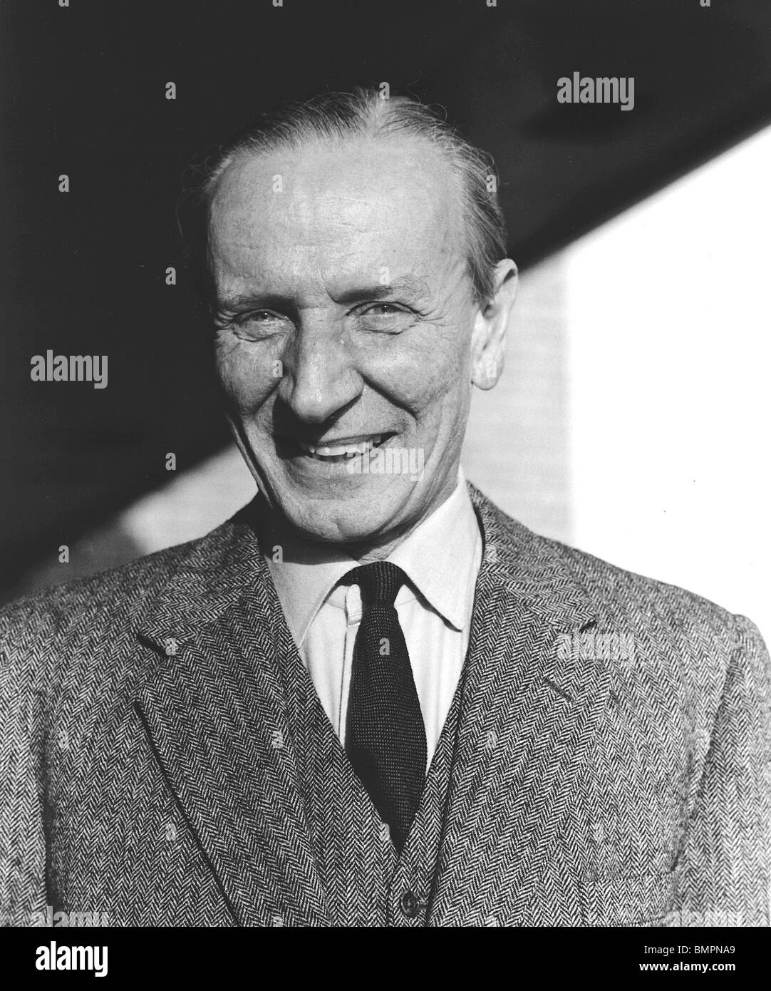 Sir Alec Issigonis, designer of the Mini Stock Photo - Alamy