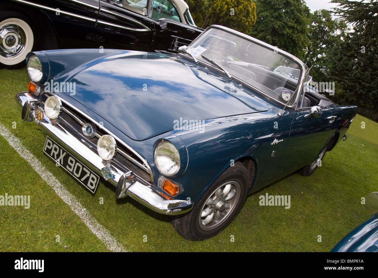 Sunbeam Alpine classic sports car Stock Photo - Alamy