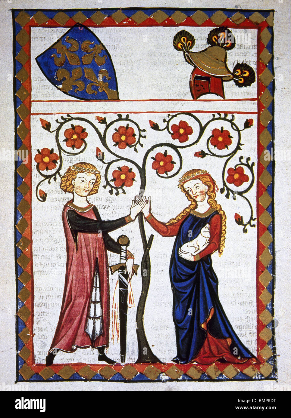 Lady with a lap dog hi-res stock photography and images - Alamy