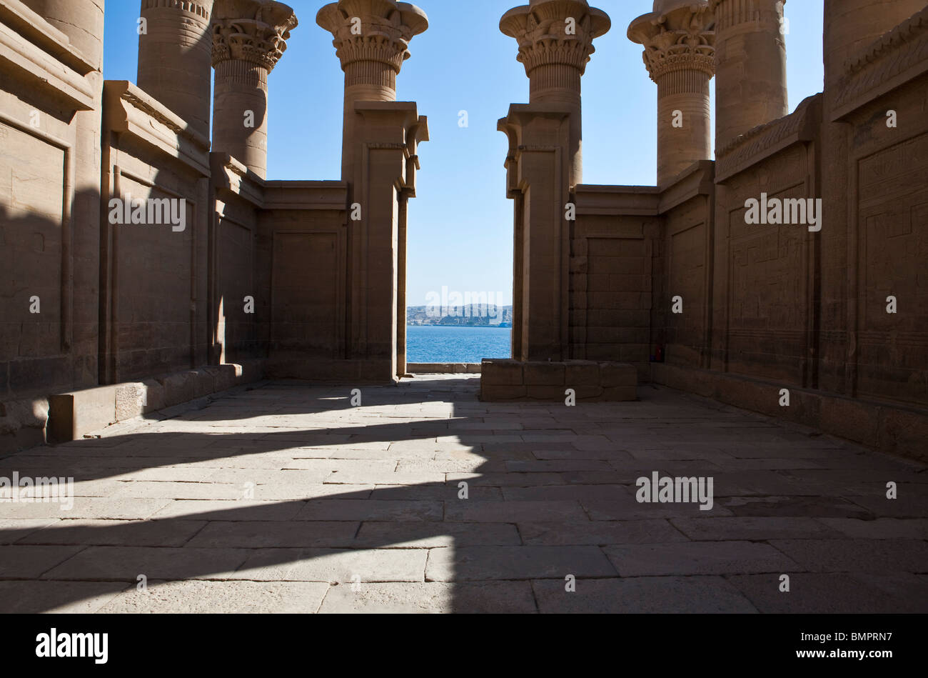 Egypt, Aswan, the Philae temple Stock Photo - Alamy