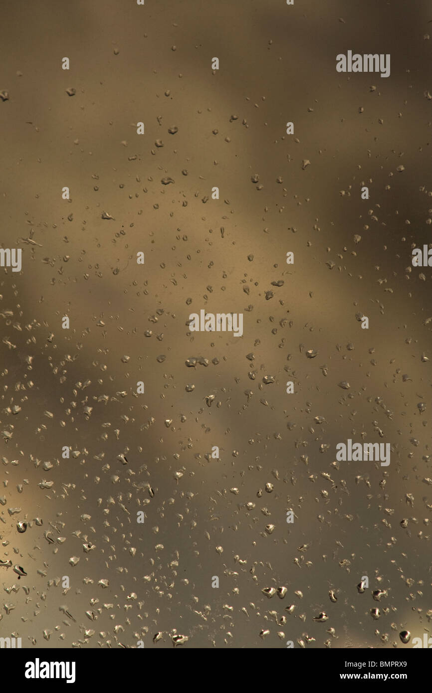Raindrops on a window Stock Photo - Alamy