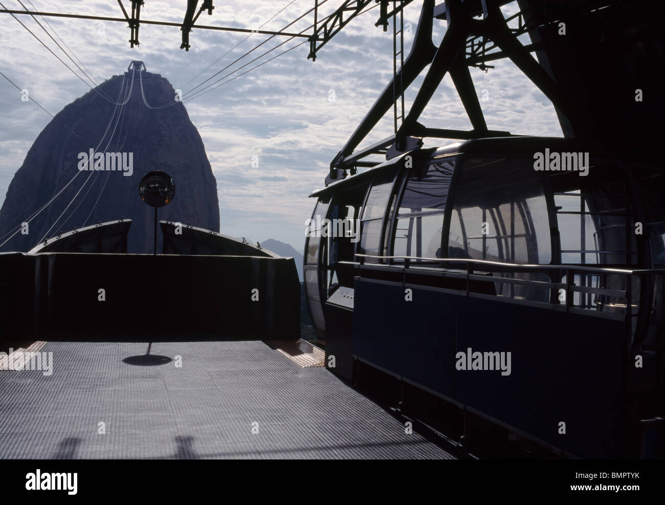 Cable Car and Sugar Loaf Mountain Stock Photo - Alamy