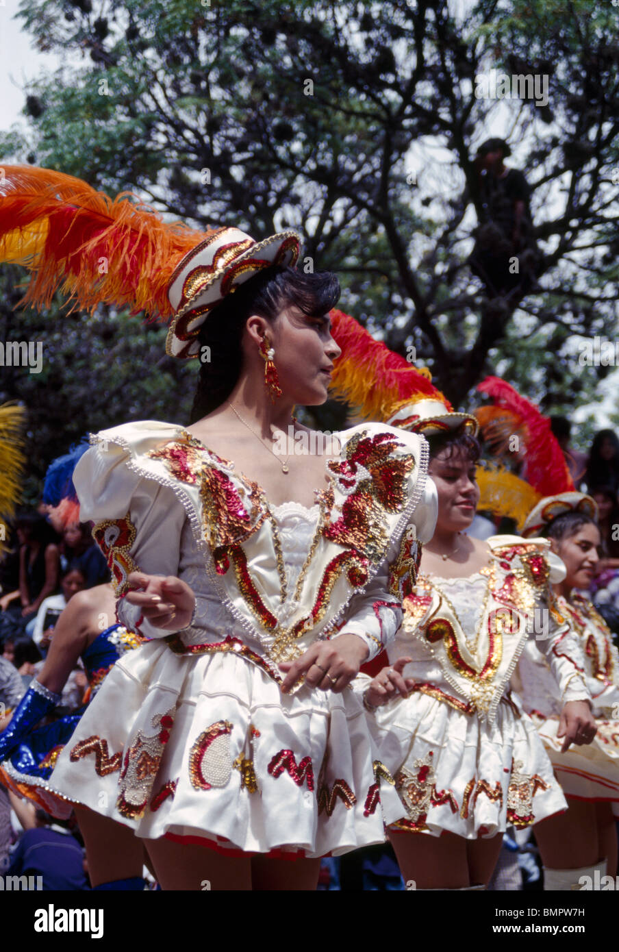 Dancers at Carnival Parade, Cochabamba Stock Photo - Alamy