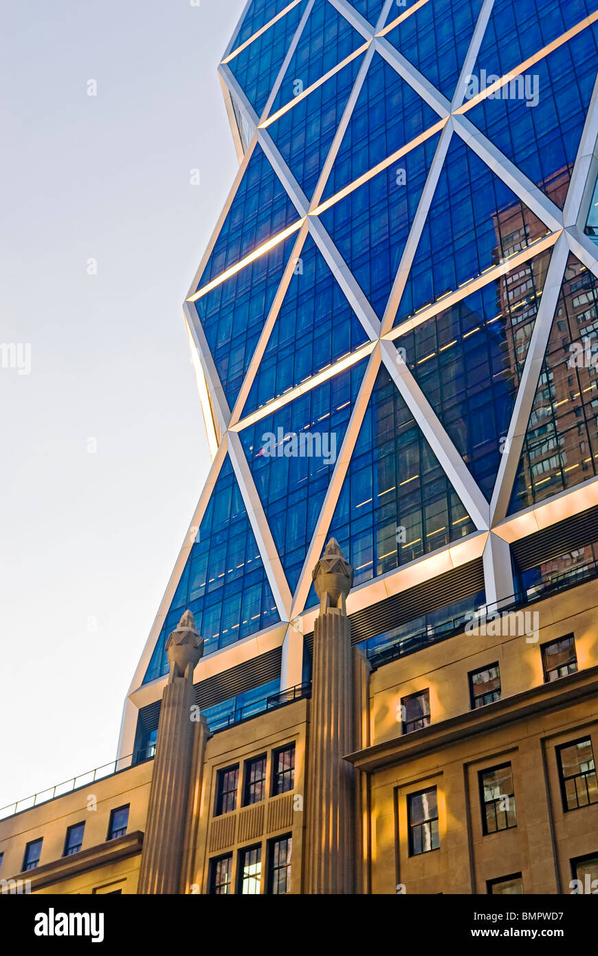 Hearst Tower, Norman Foster Architect, New York City Stock Photo - Alamy