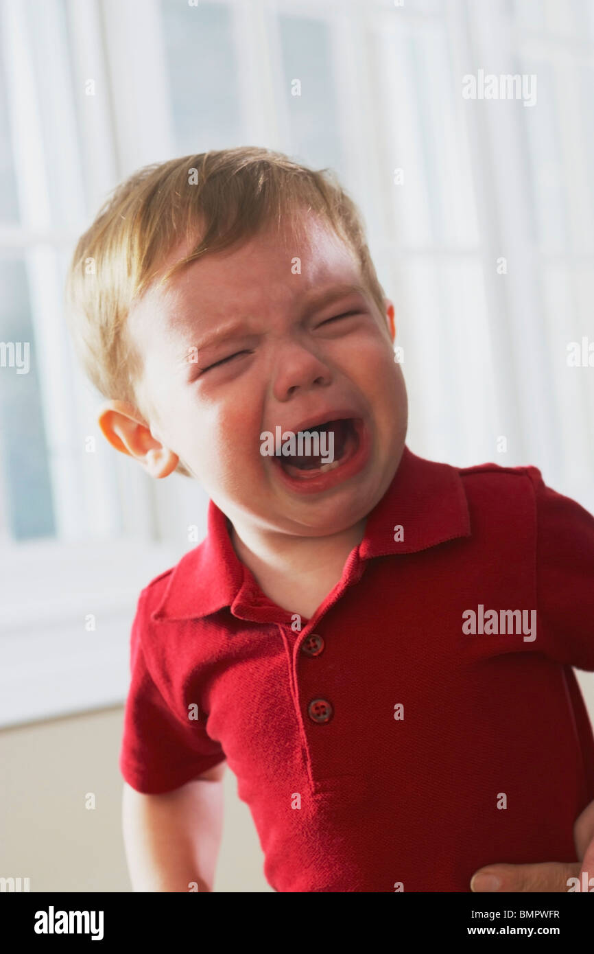 Knoxville, Tennessee, United States Of America; A Young Boy Crying ...