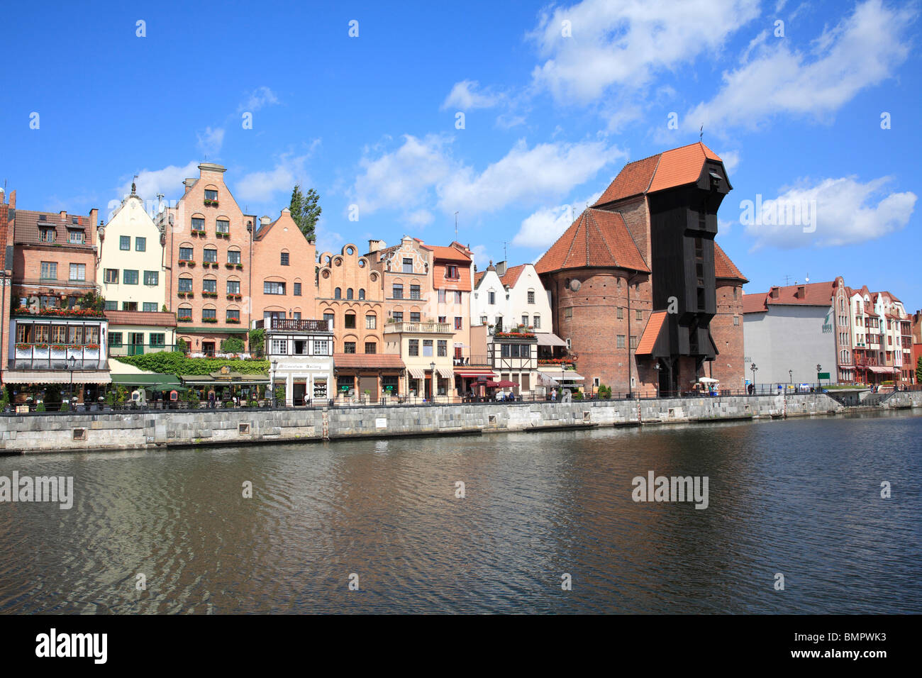 Gdansk waterfront crane hi-res stock photography and images - Alamy