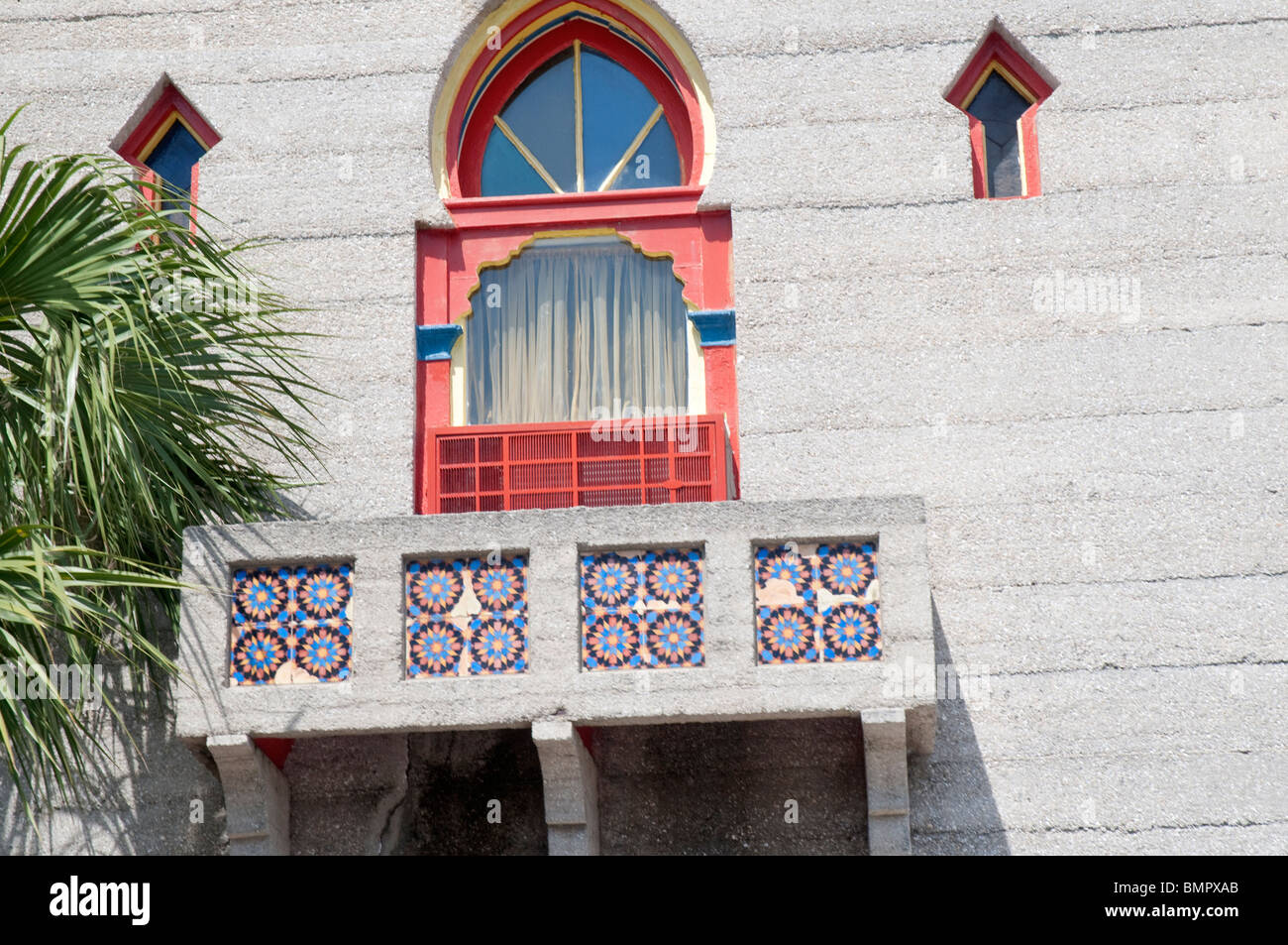 Villa Zorayda a Moorish style Museum inSt Augustine Florida USA Stock ...