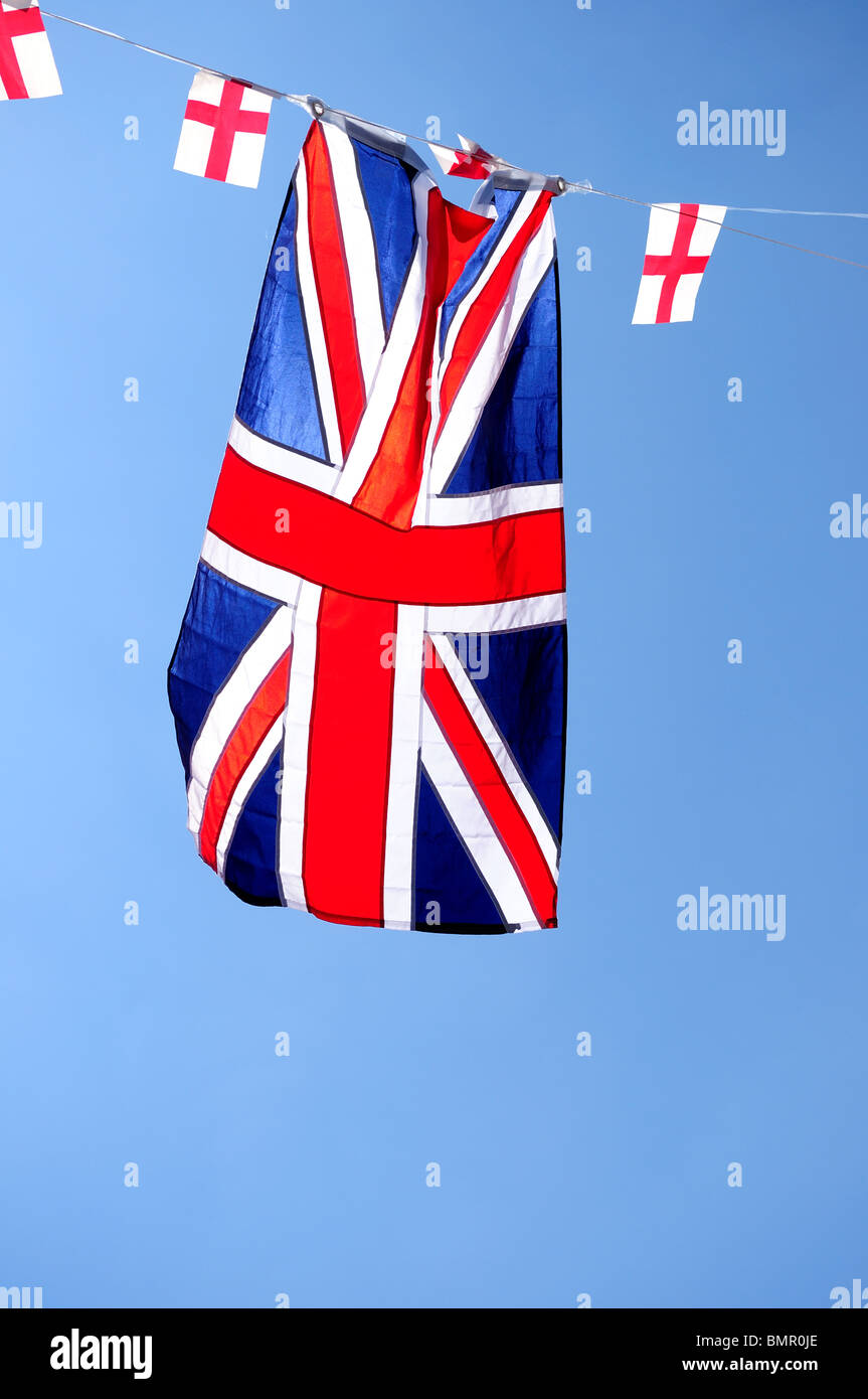 St George's Cross ''English Flag'' and Union Flag World Cup 2010 Stock ...