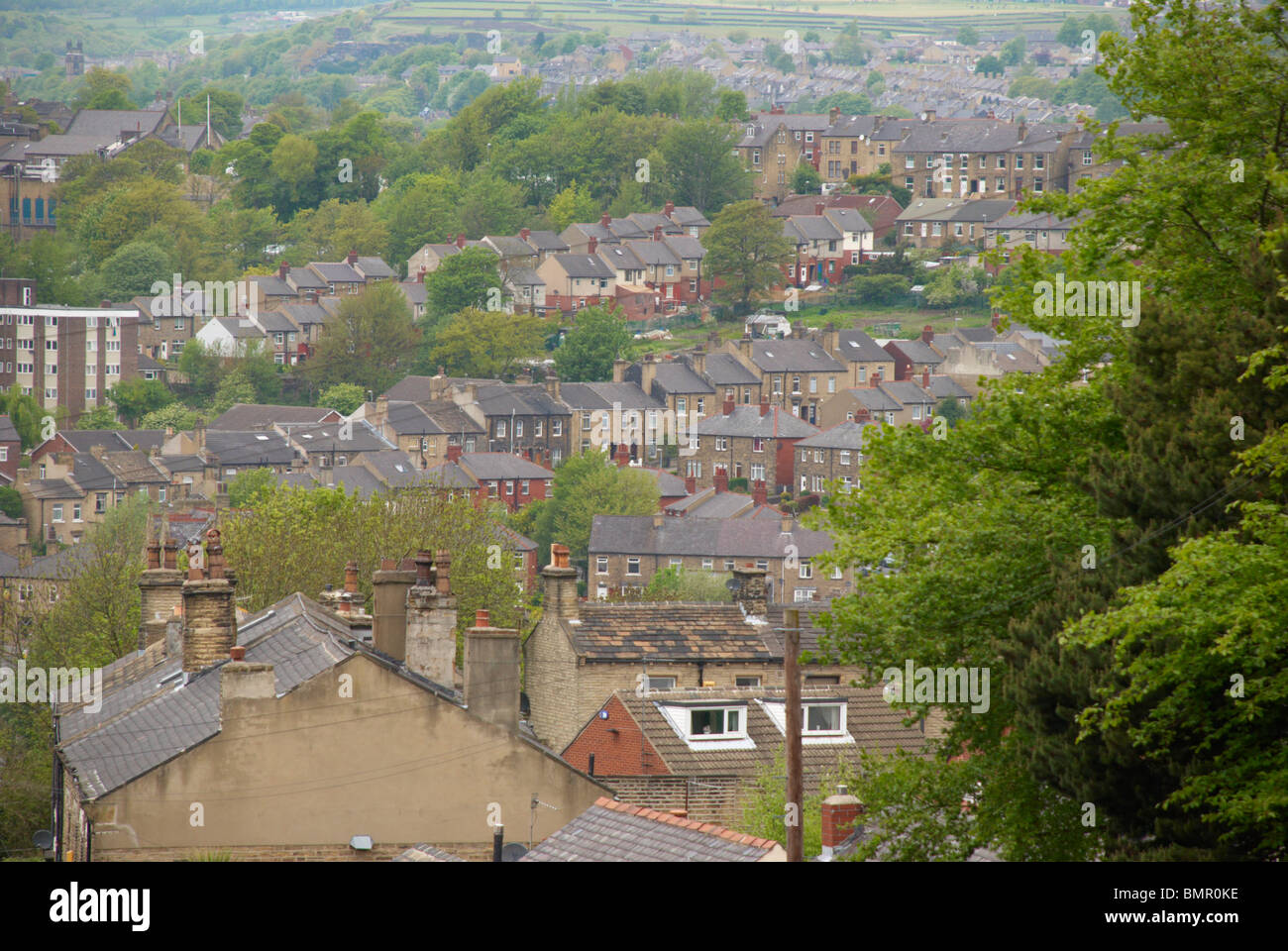 Aerial view huddersfield hi-res stock photography and images - Alamy
