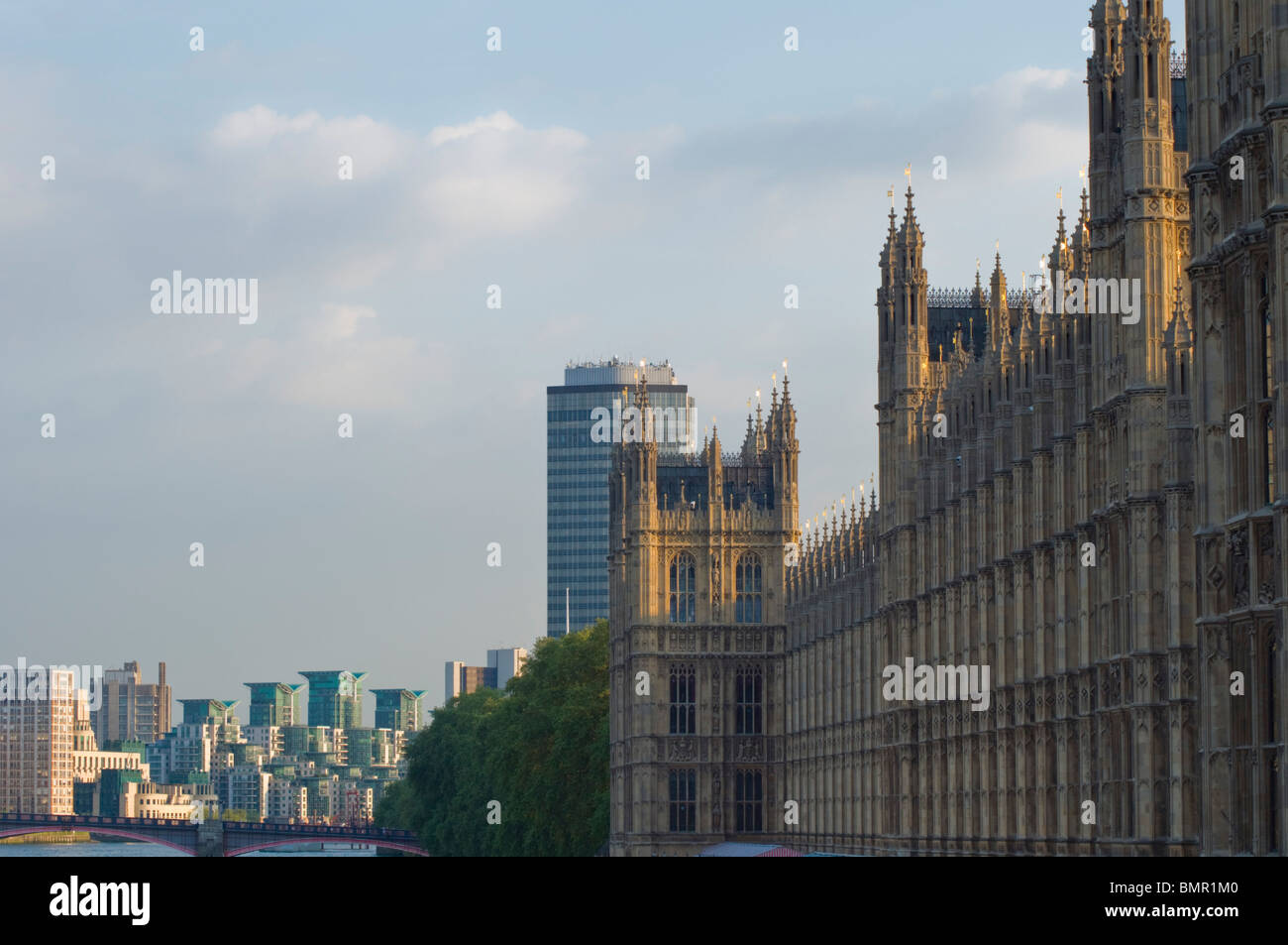 The Palace of Westminster and its clock turret tower famously known as ...