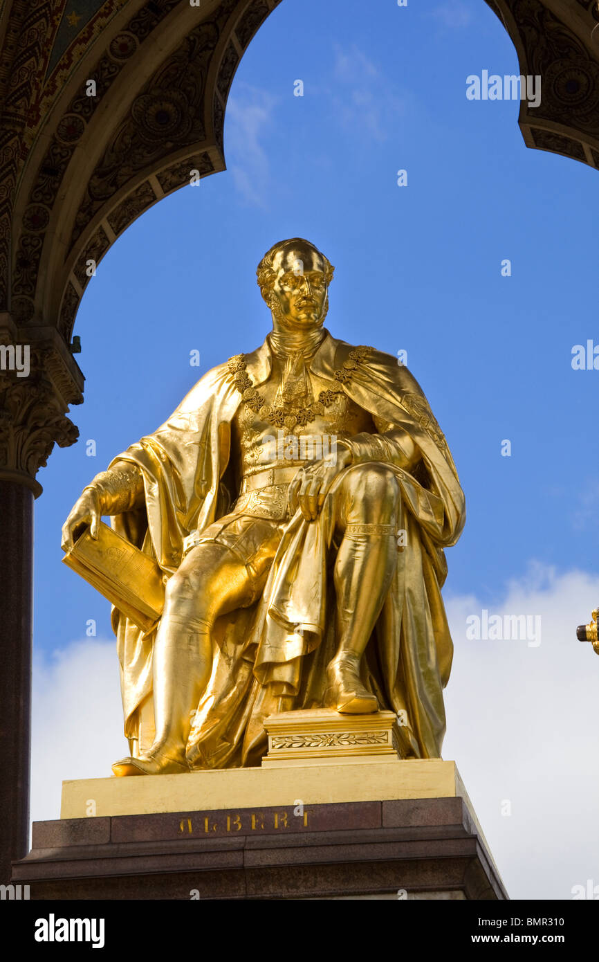 The Albert Memorial Kensington Gardens London Stock Photo - Alamy