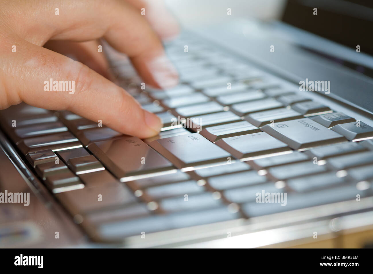 Fast typing with fingers hi-res stock photography and images - Alamy