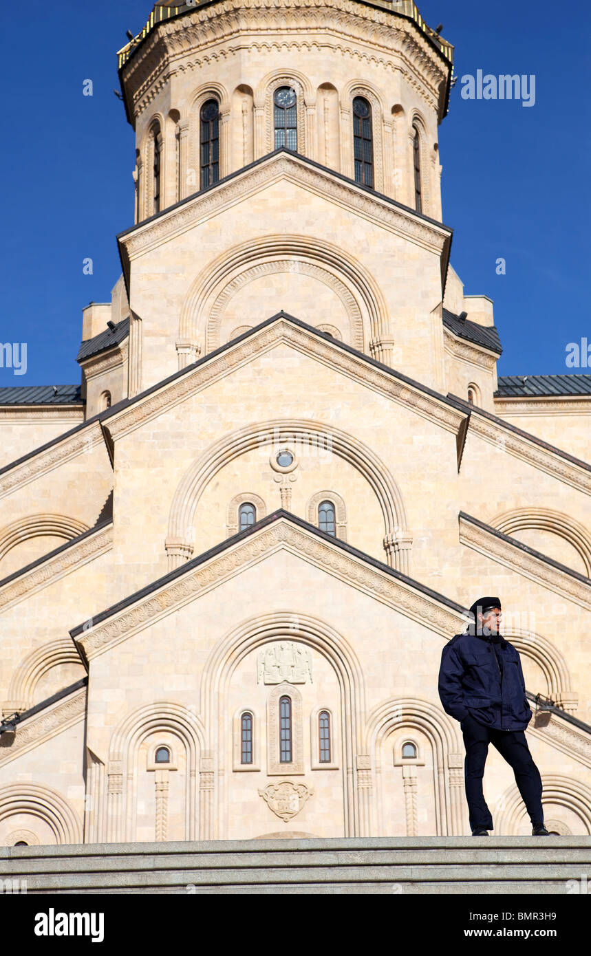 Tbilisi Holy Trinity Sameba Cathedral, Georgia Stock Photo - Alamy
