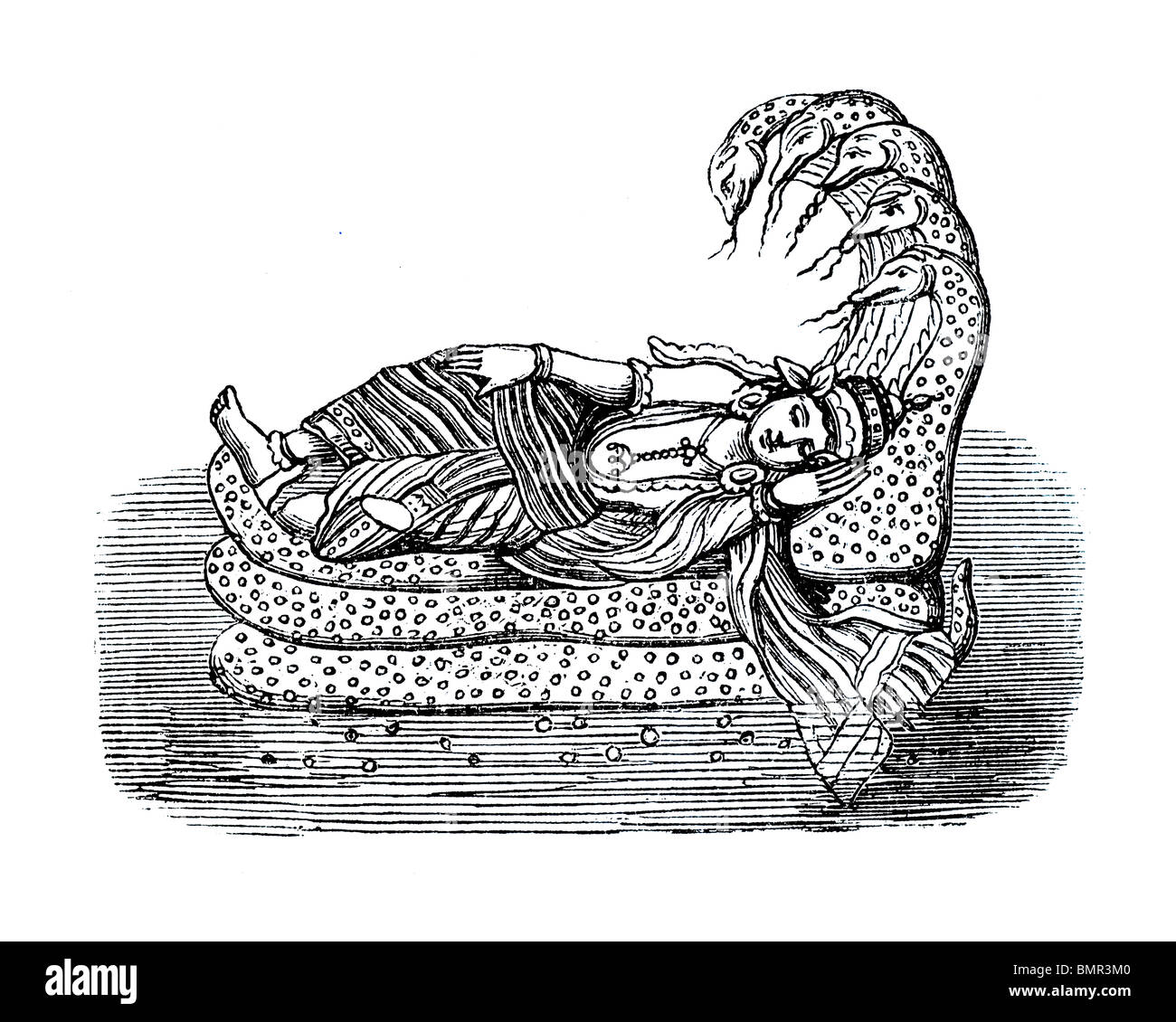 Vishnu snake Cut Out Stock Images & Pictures - Alamy