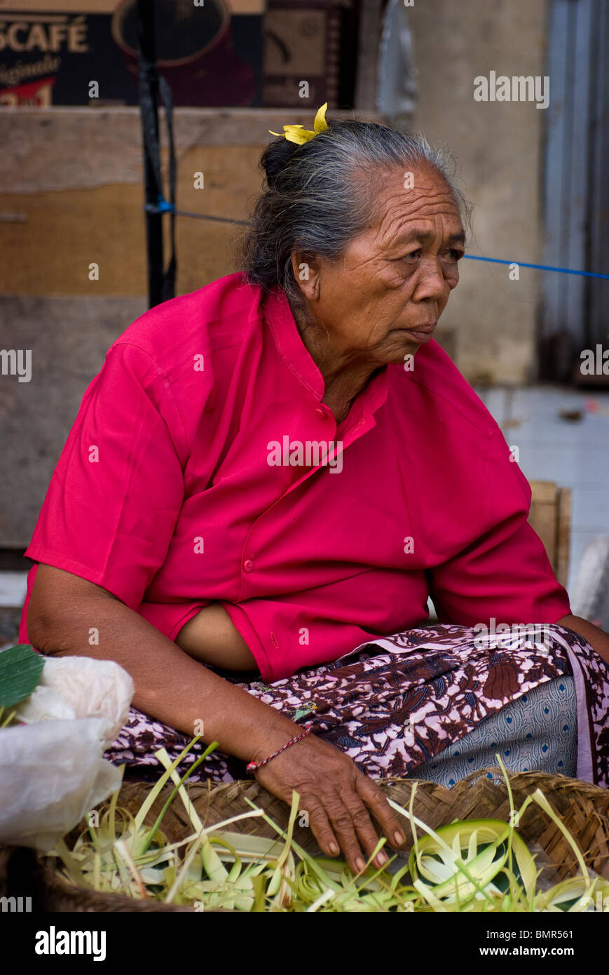The market ladies at the Ubud, Bali public market are an interesting ...