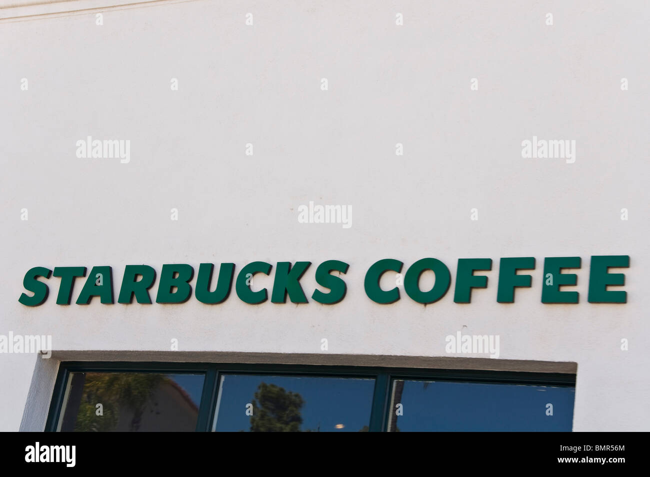 Starbucks Coffee Sign Stock Photo - Alamy