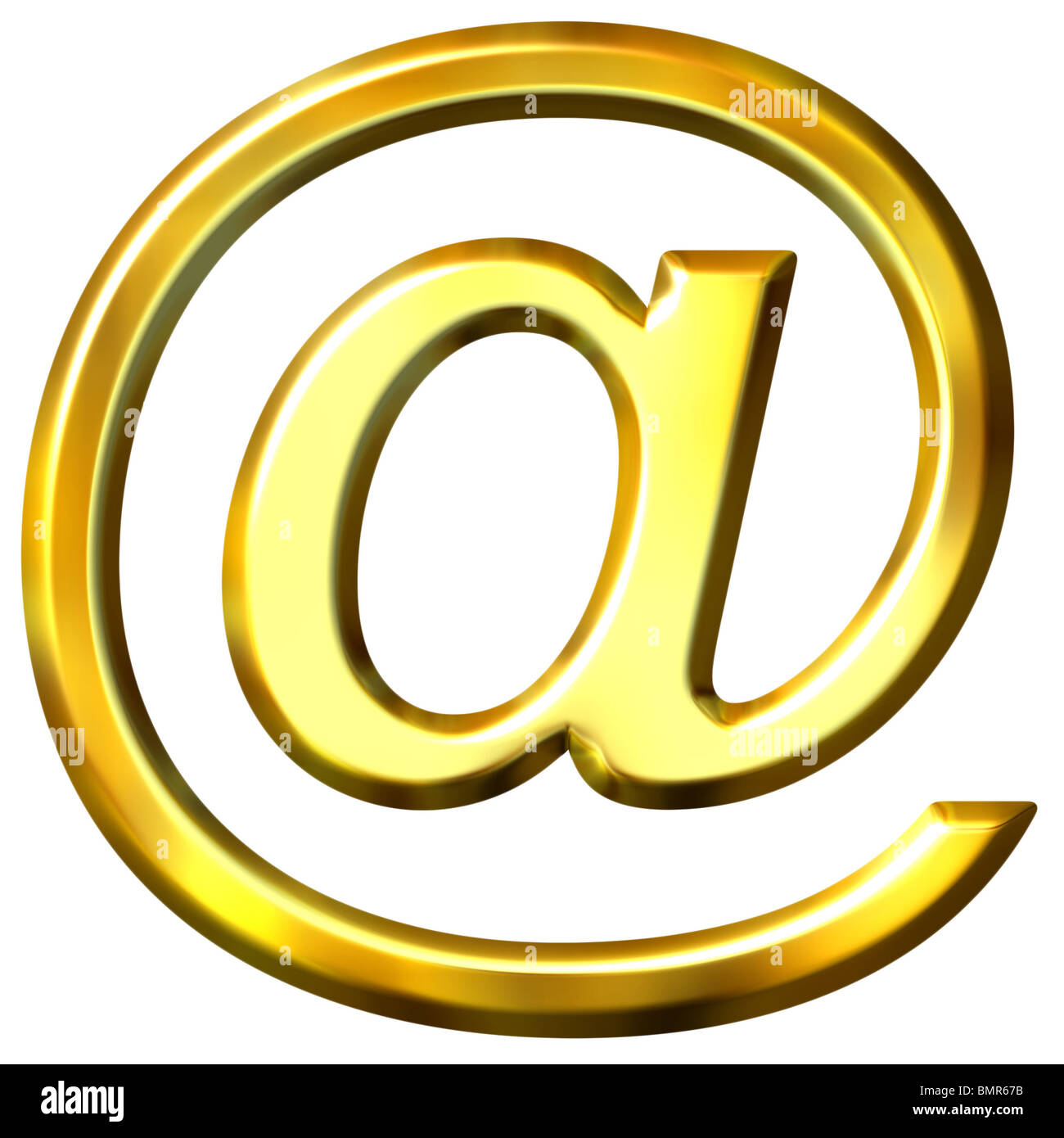 Gold Email High Resolution Stock Photography and Images - Alamy