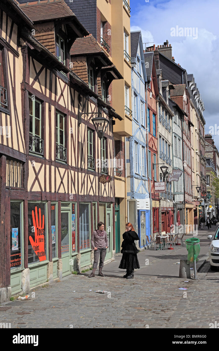 Old building normandy hi-res stock photography and images - Alamy