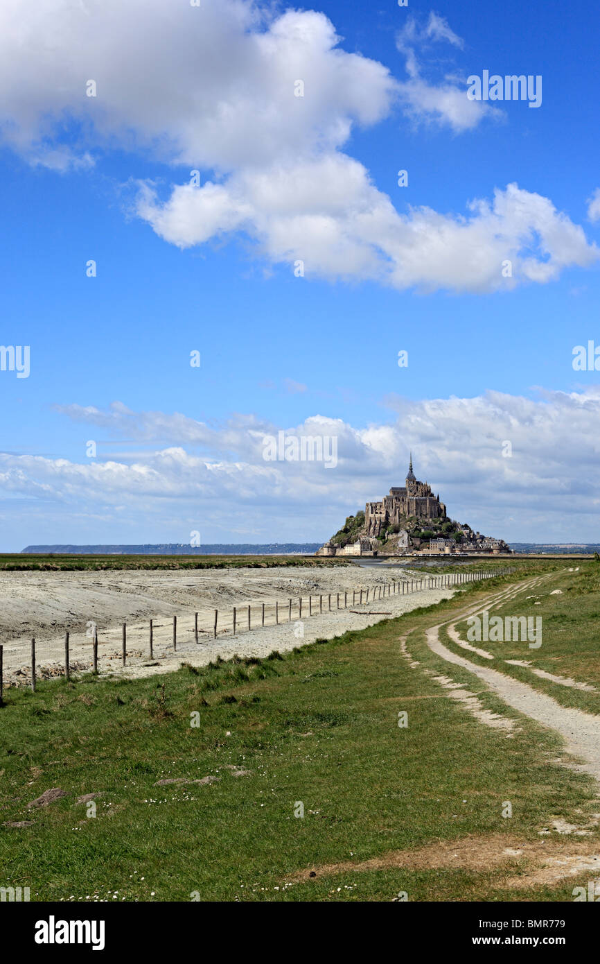 Mont Saint-Michel, Manche department, Lower Normandy, France Stock ...